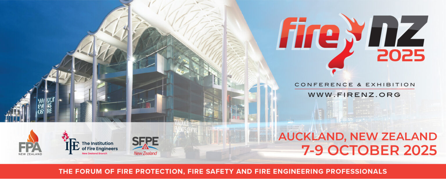 2025 FireNZ Conference & Tradeshow – Institution of Fire Engineers New ...